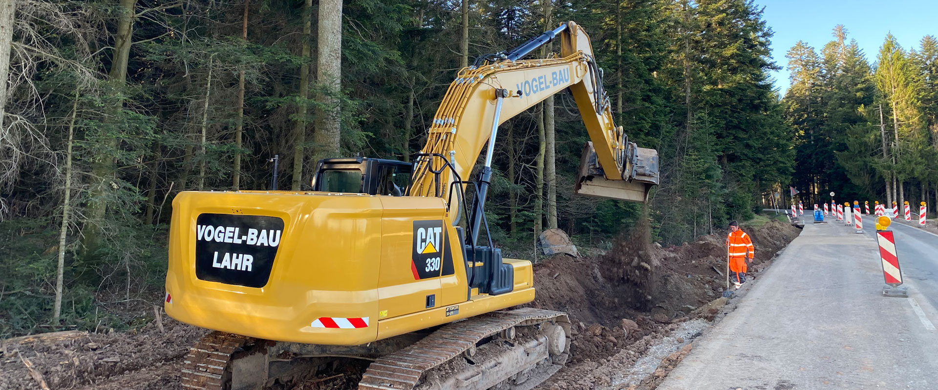 VB: Baggerfahrer, Raupenfahrer, Graderfahrer (m/w/d) - Vogel Bau GmbH